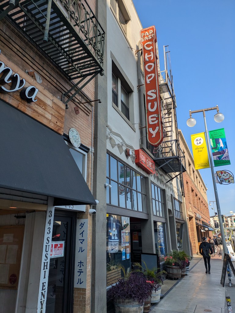 Little Tokyo – Transiting Los Angeles